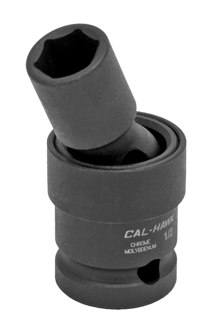 Cal-Hawk 10 - pc. 1/2" Dr. Shallow Universal Impact Socket Set - SAE