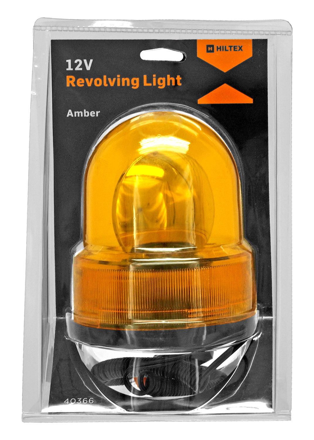12V Hiltex Revolving Light - Amber
