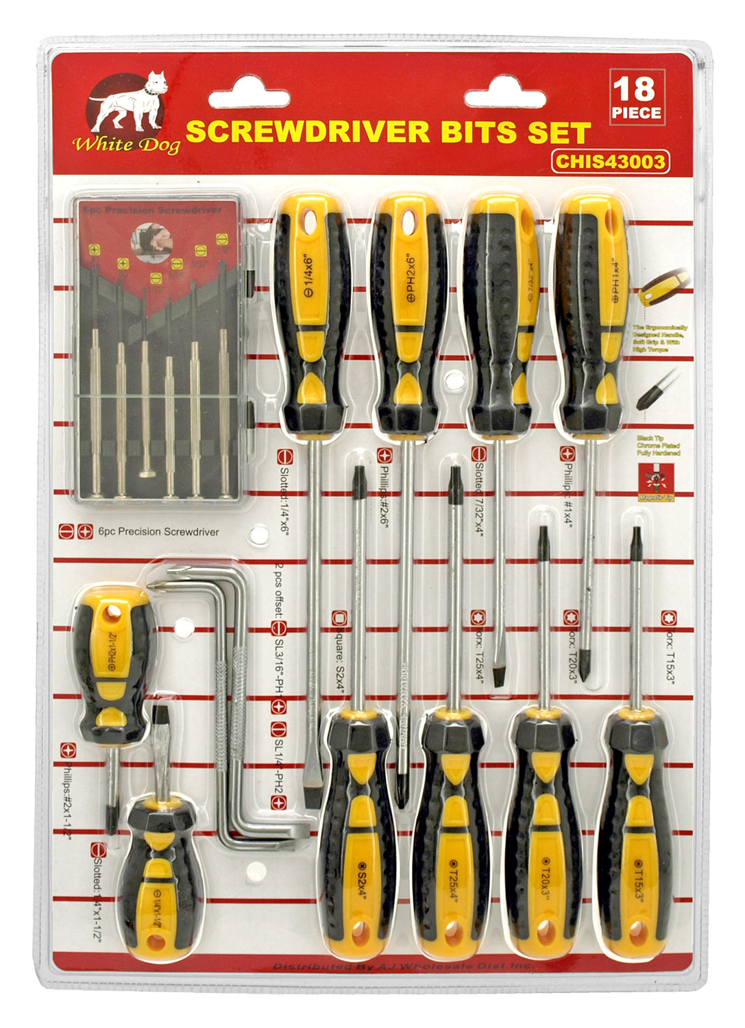 Screwdriver and Precision Screwdriver Set