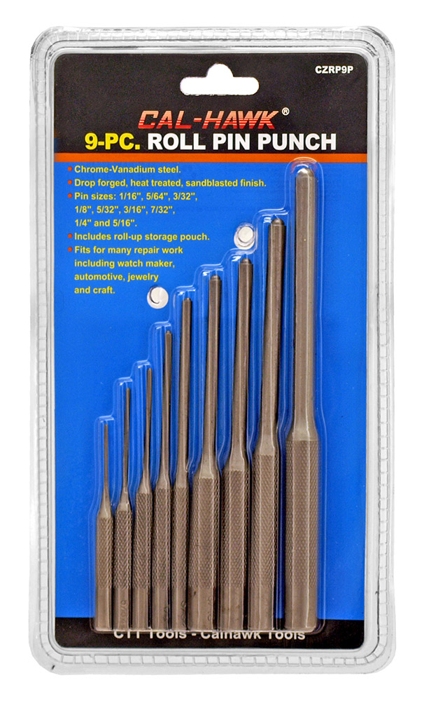 9 - pc. Roll Pin Punch