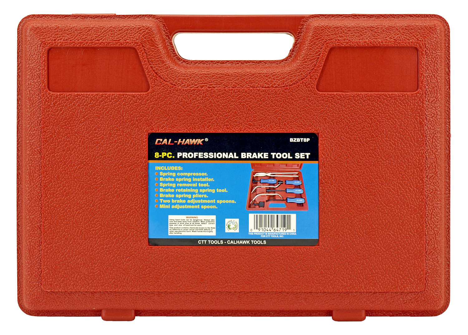 Cal-Hawk 8 - pc. Professional Brake Tool Set