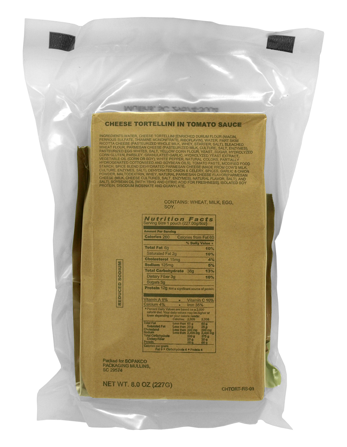 Box of 14 Sopakco Meals Ready to Eat (MREs)