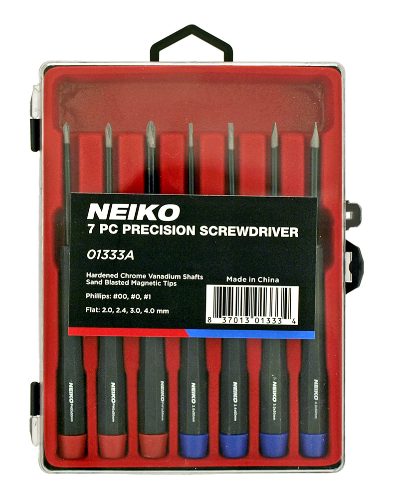 Neiko 01333A Jeweler's Precision Screwdriver Set, 7 Piece - Walmart.com