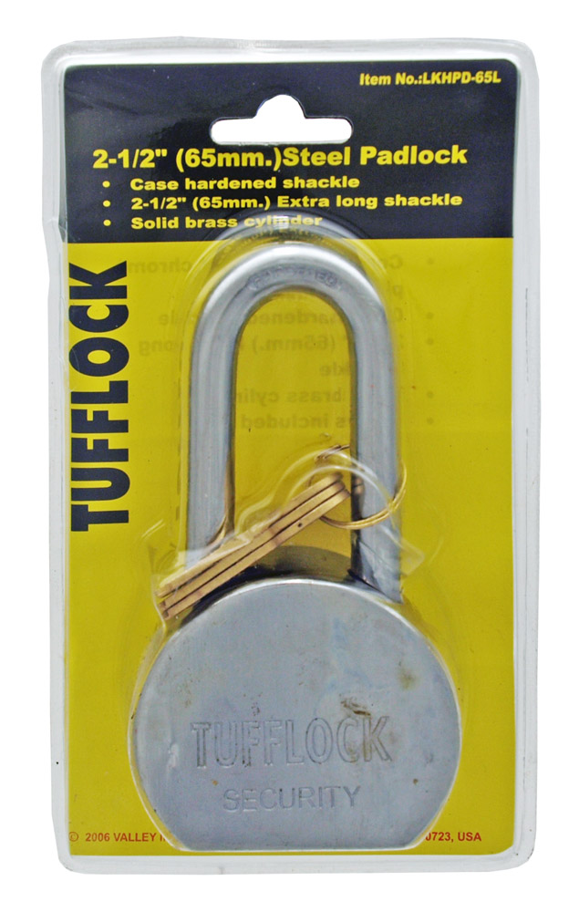 TuffLock 65mm Hard Steel Lock