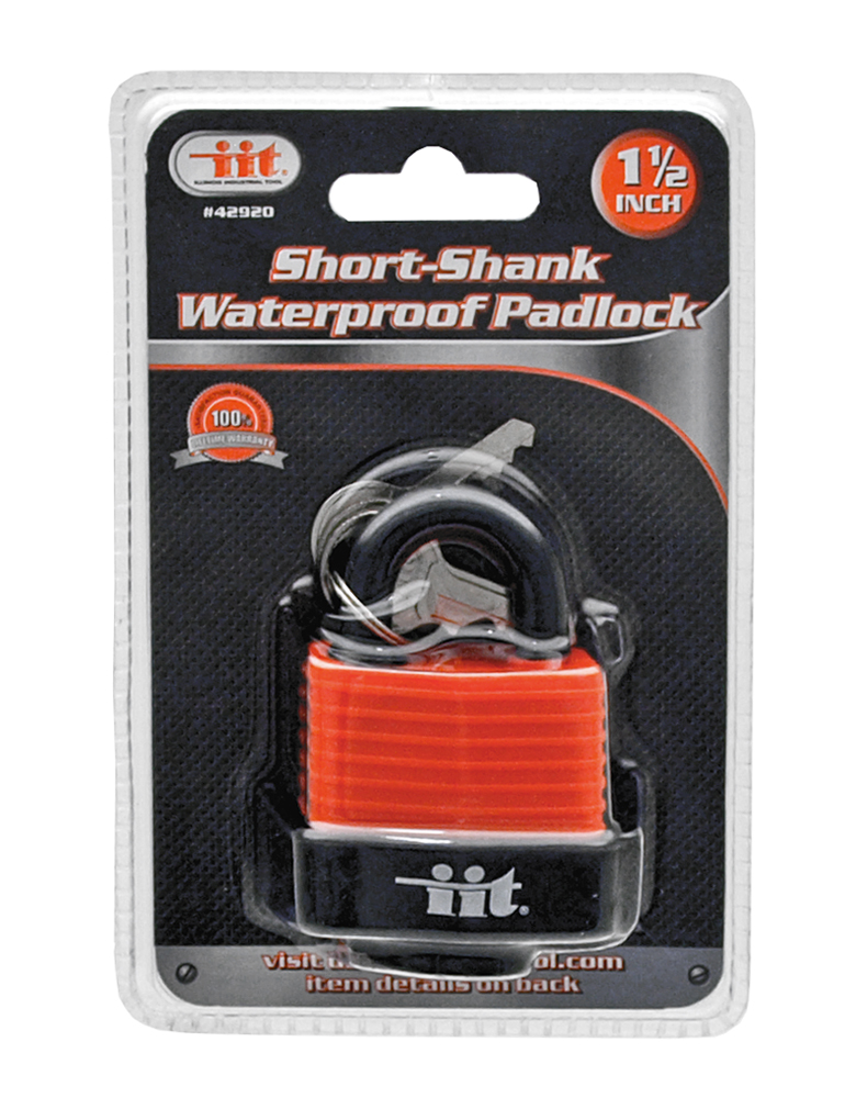 1-1/2" Short-Shank Waterproof Padlock