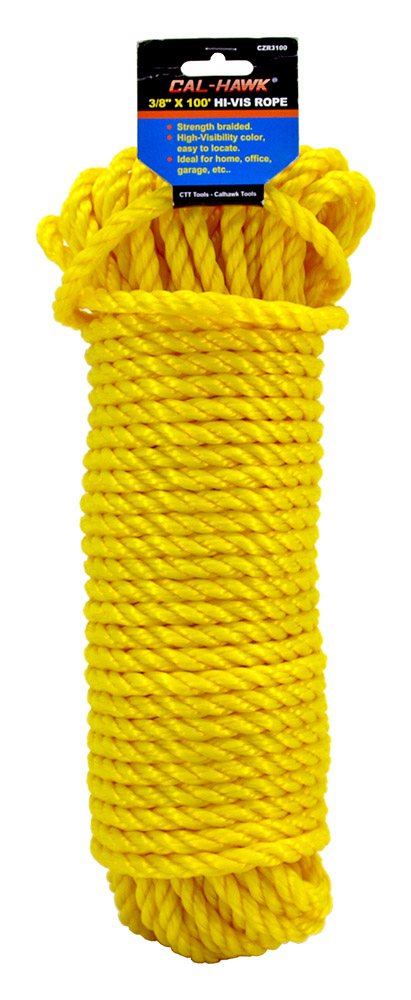 3/8" x 100' Hi-Visibility Rope