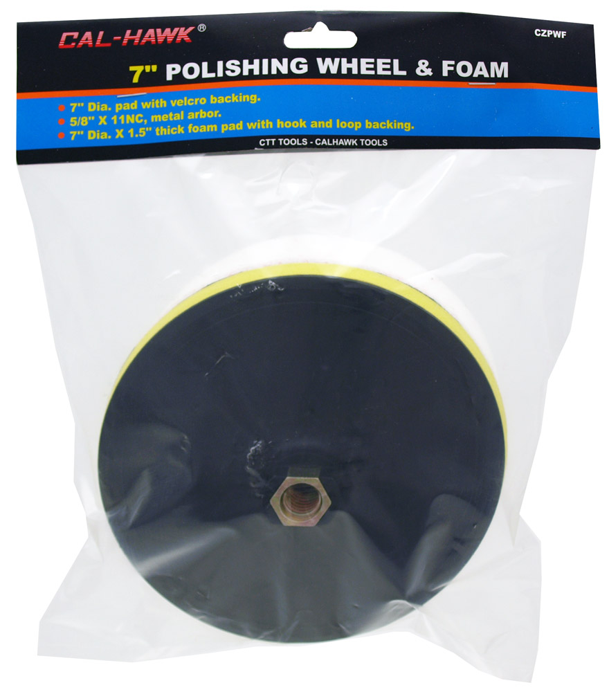 7" Polishing Wheel & Foam