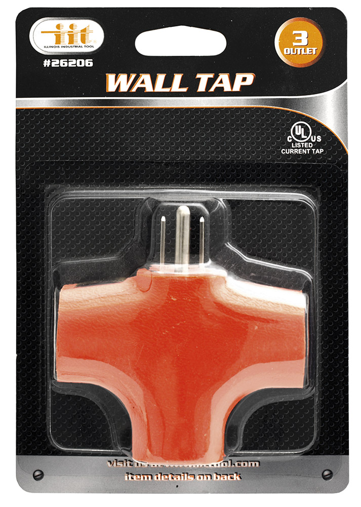 3 Outlet Wall Tap
