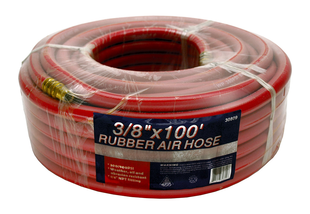 3/8" x 100' Rubber Air Hose