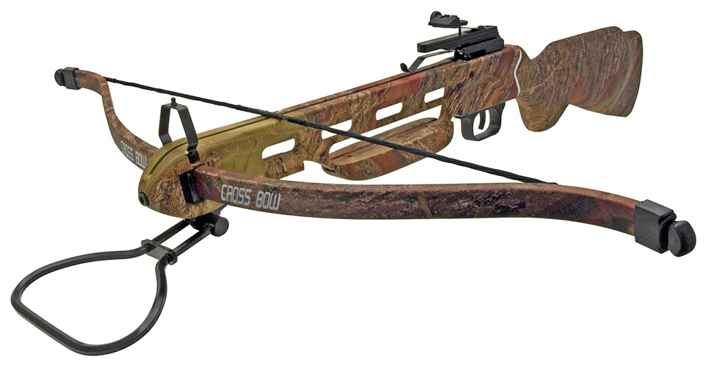 150 Lb Crossbow W Full Stock Camo
