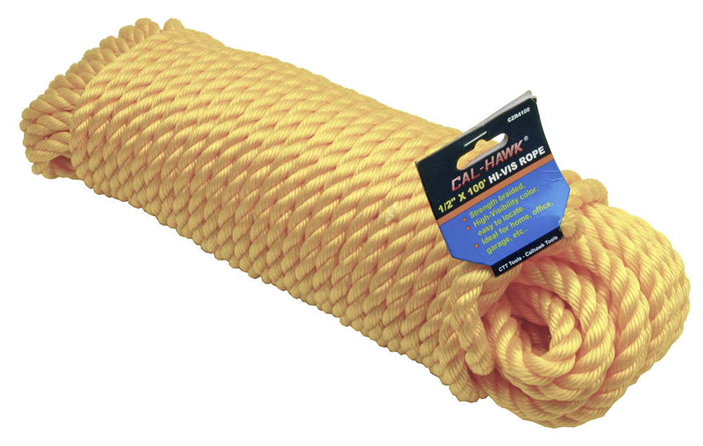 1/2" x 100' High-Visibility Rope