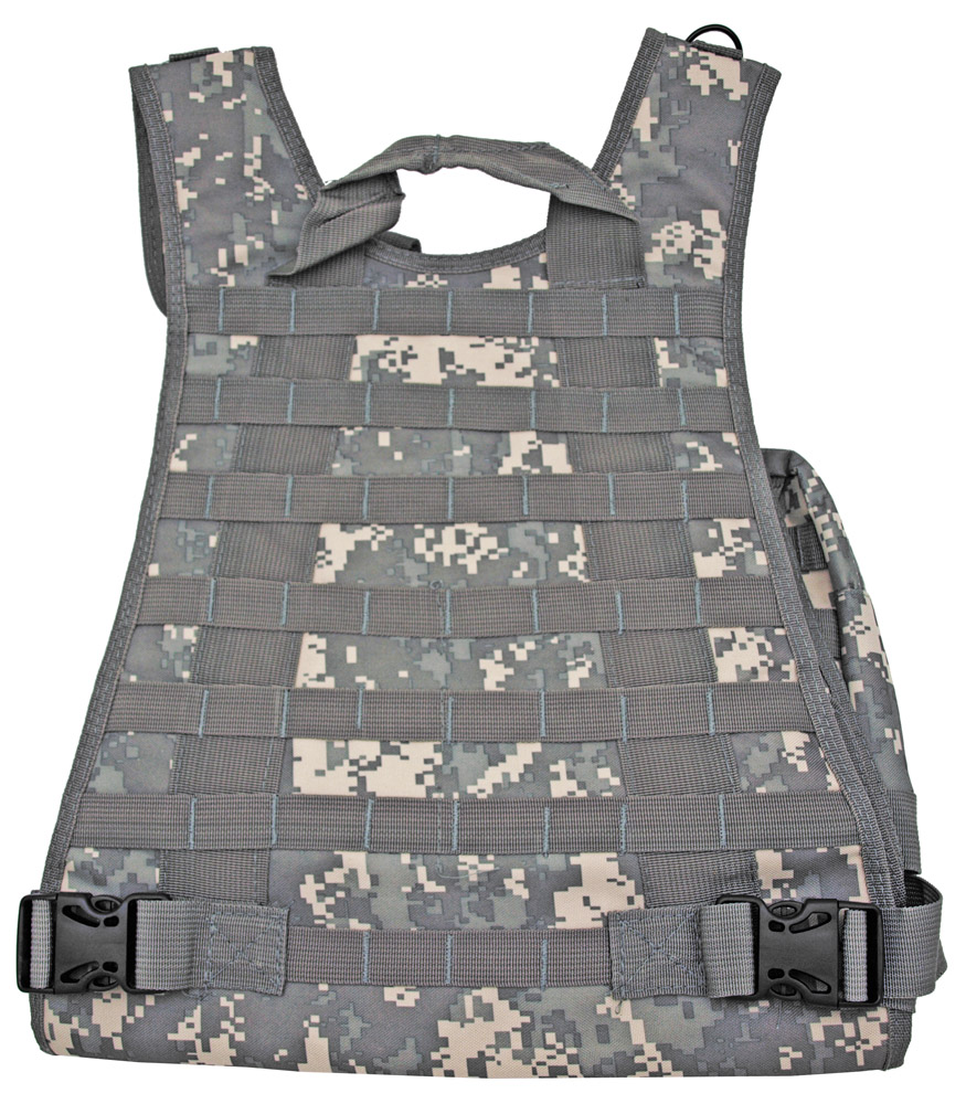 MOLLE Web Tactical Vest - ACU Digital Camo