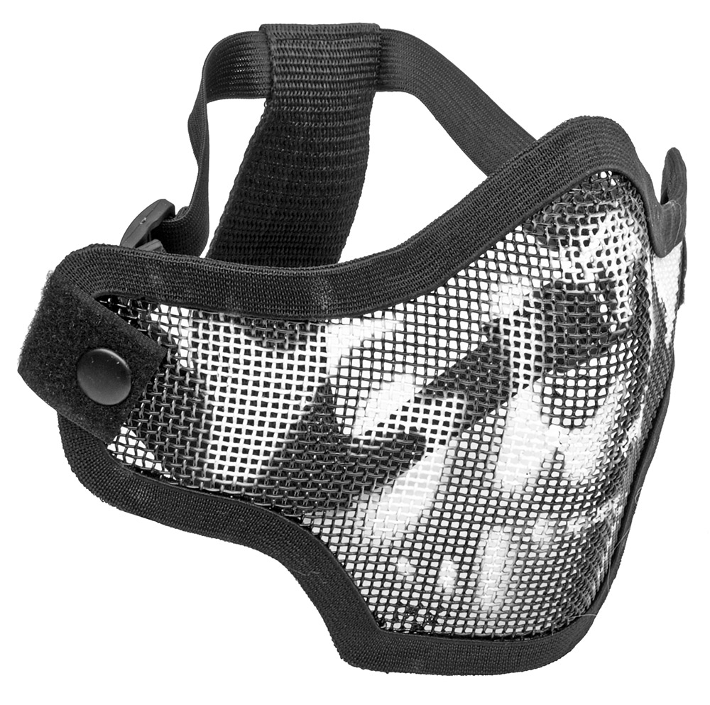 2G Strike Steel Half Mask - Skull