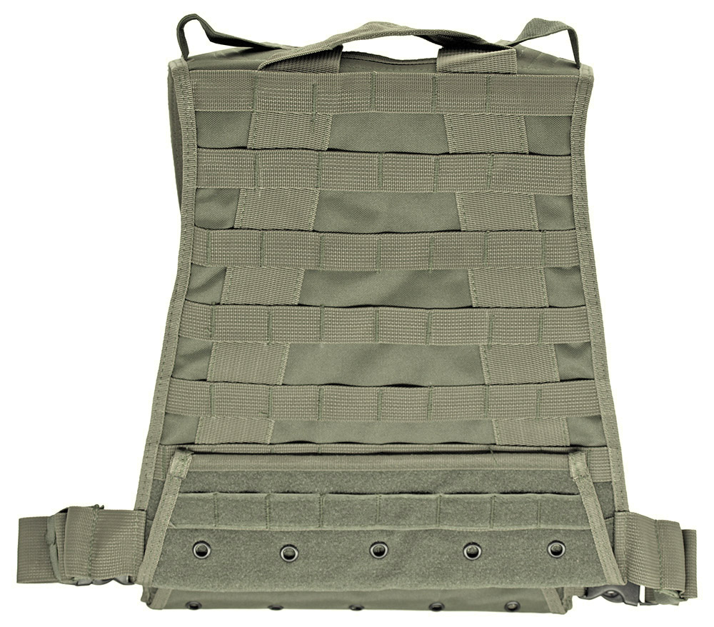 MOLLE Padded Tactical Vest - OD Green