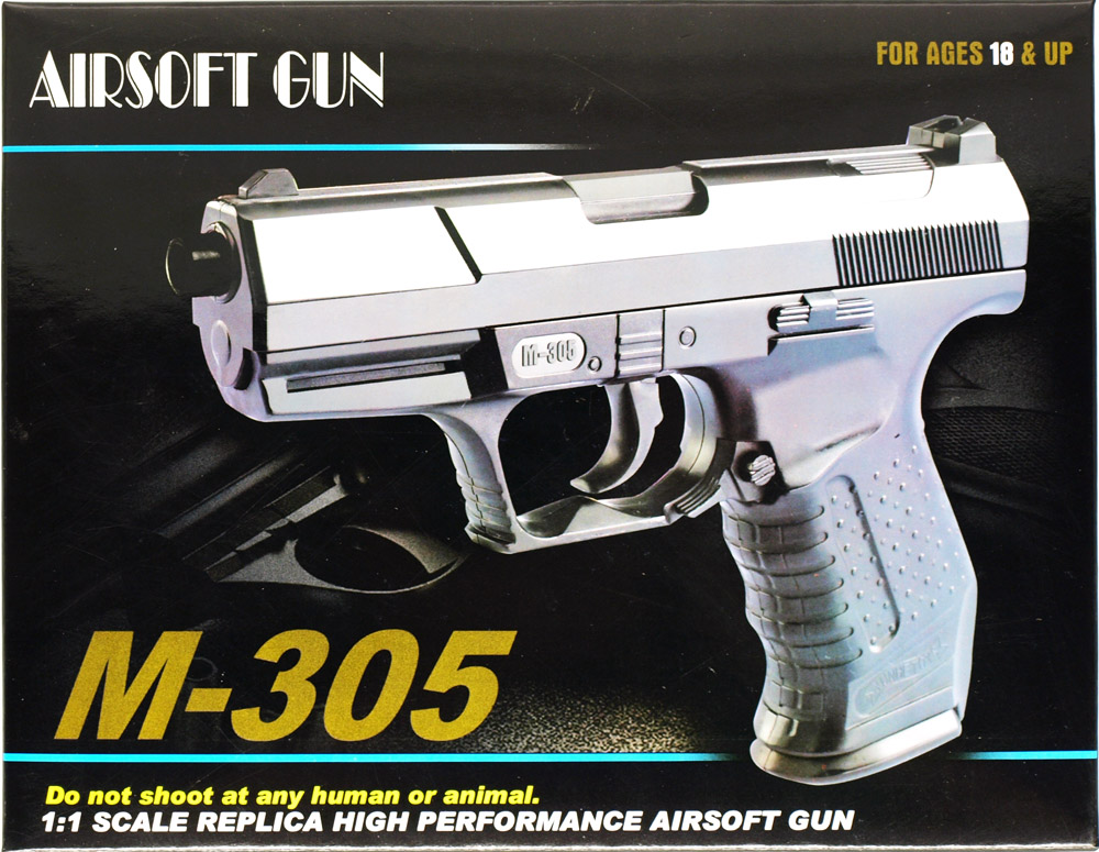 M-305 Spring Airsoft Hand Gun