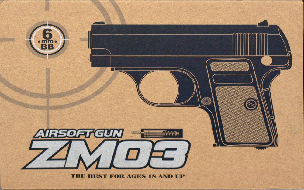 ZM03 Spring Airsoft Handgun