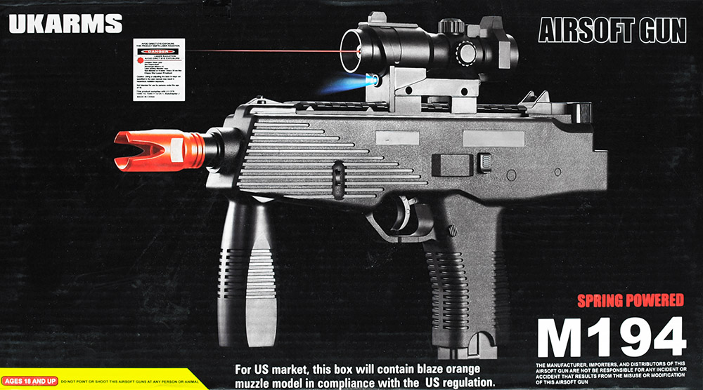 M194 Spring Airsoft Handgun