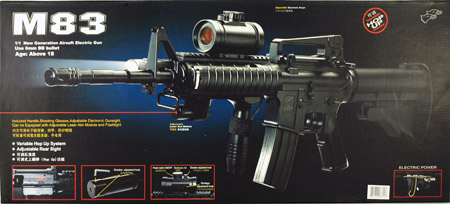 M83 A2 Electric Airsoft Rifle - Camo