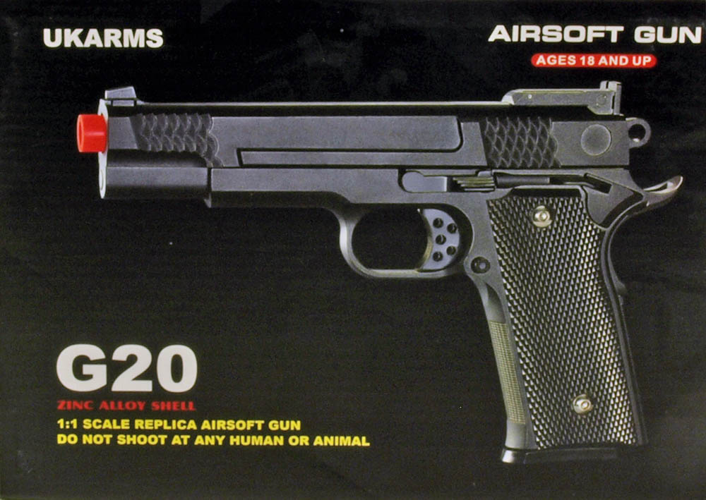 G20 Spring Airsoft Pistol