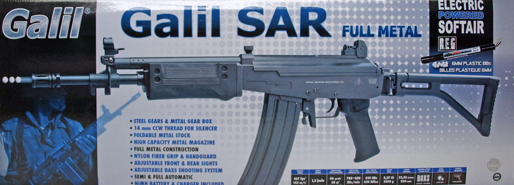 Galil SAR Electric Airsoft Rifle