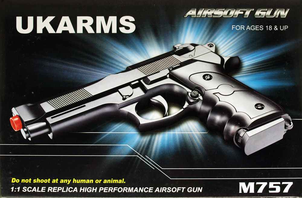 M757 Spring Airsoft Handgun