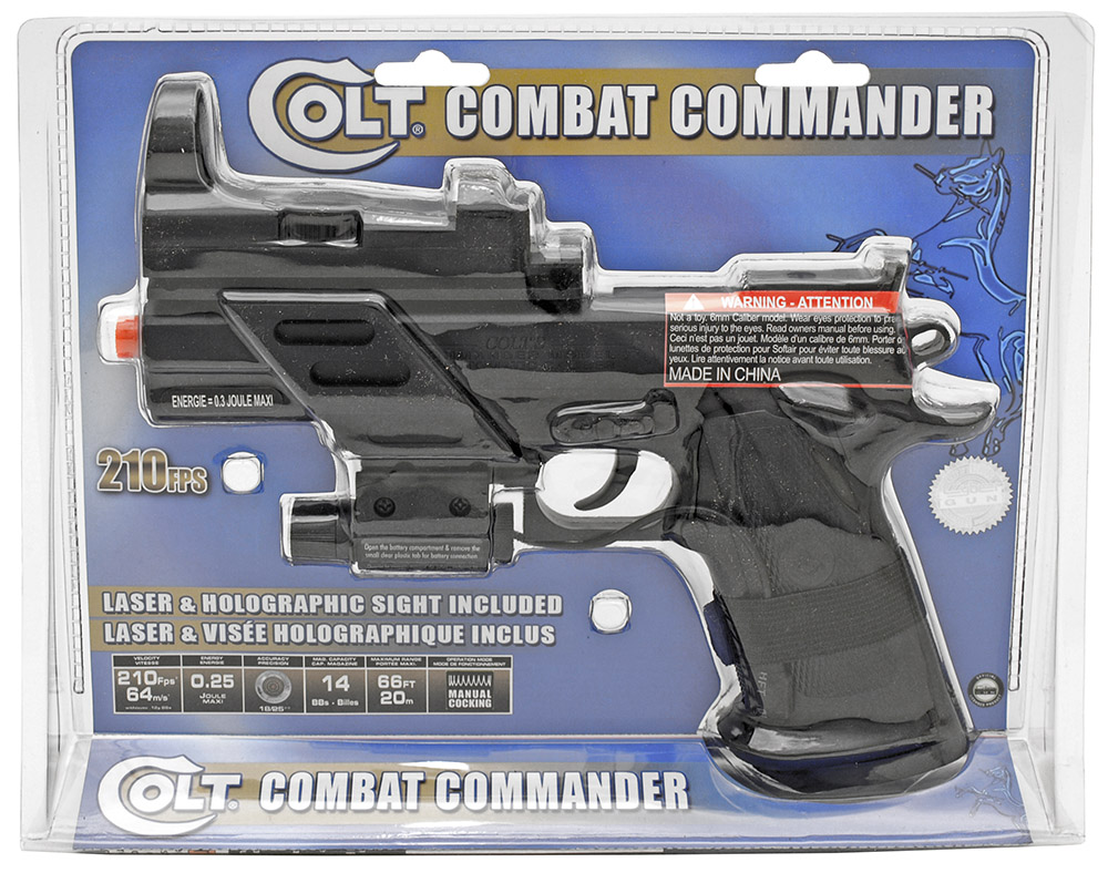 Colt Combat Commander Spring Airsoft Pistol
