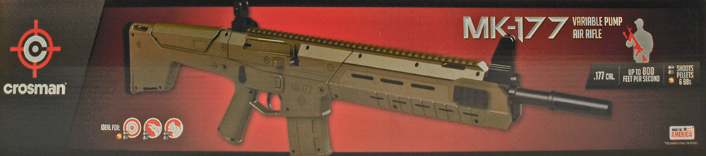 Crosman MK-177 Variable Pump Air Rifle - Tan