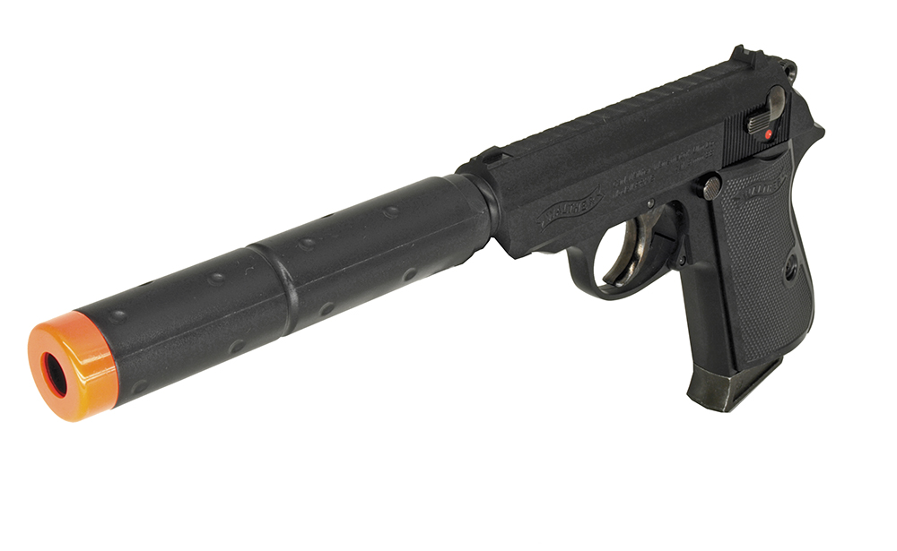 Walther PPK / S Operative Airsoft Spring Pistol Combat Kit