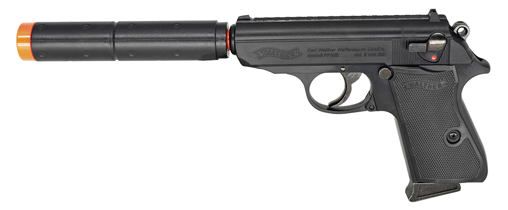 Walther PPK / S Operative Airsoft Spring Pistol Combat Kit