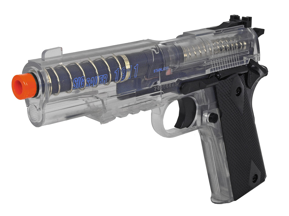 Sig Sauer GSR 1911 Spring Airsoft Pistol - Clear