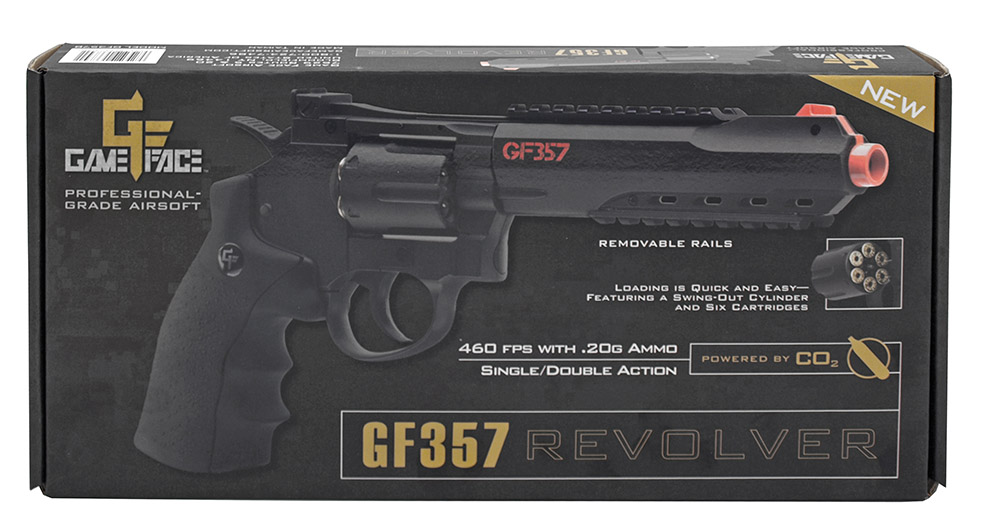 Game Face GF357 Airsoft Revolver