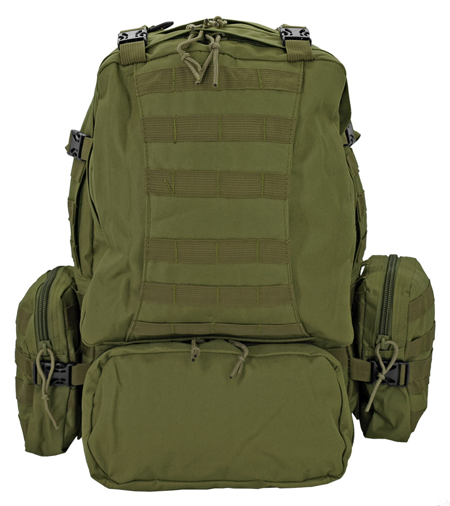 Large Assault Tactical Backpack - OD Green