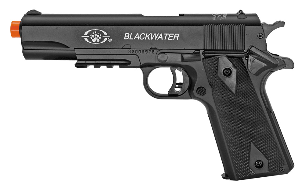 Blackwater SIG 1911 Metal Slide Spring Airsoft Pistol