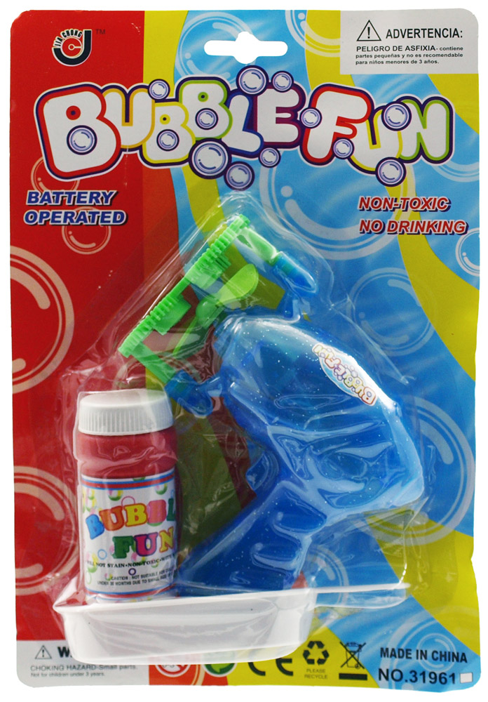 Battery Operated Bubble Gun