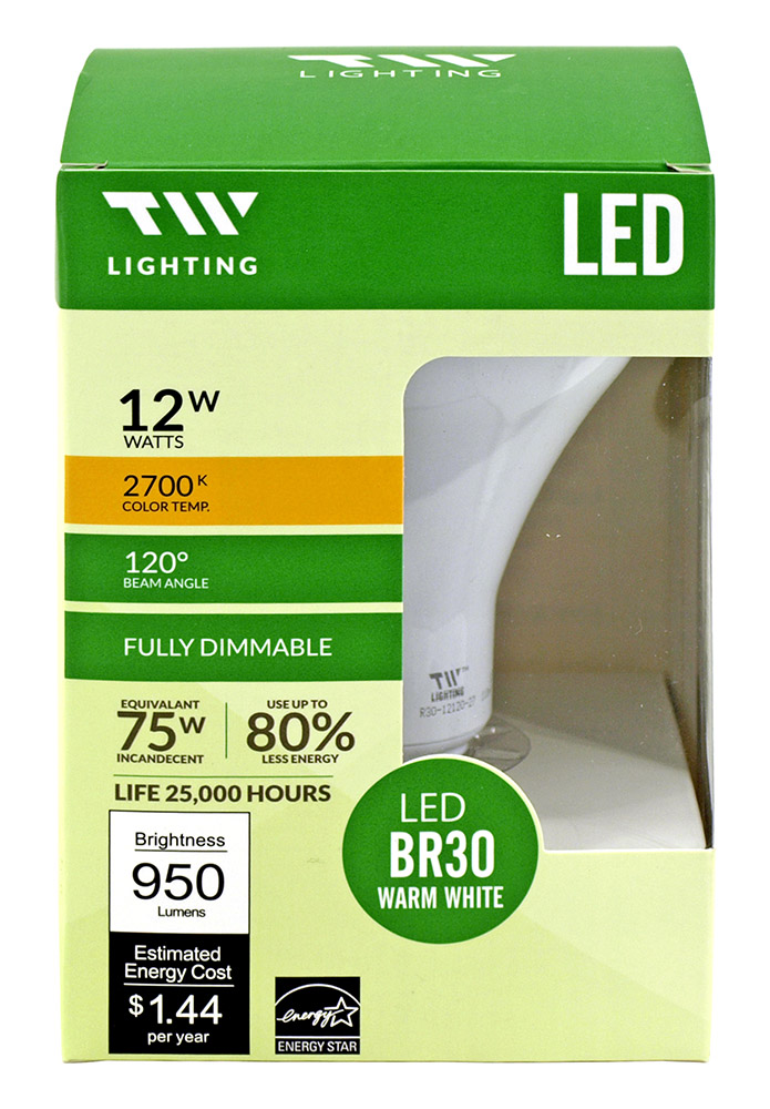 BR30 LED Light Bulb - 950 Lumens - 2700k