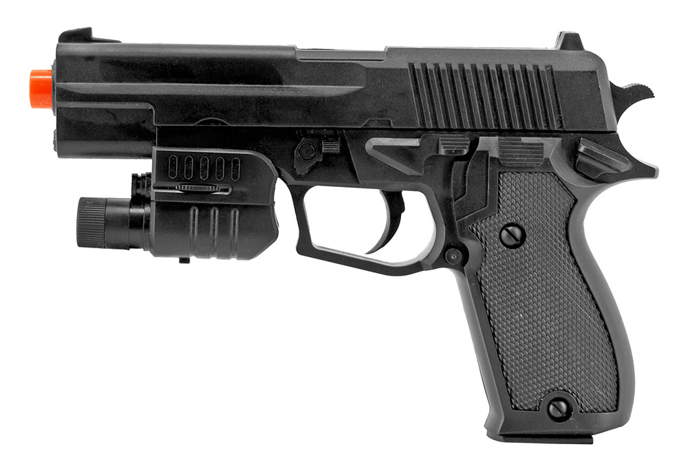P2220 Spring Powered Airsoft Handgun - Black