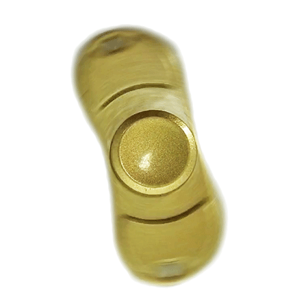 Bowtie Fidget Spinner - Golden