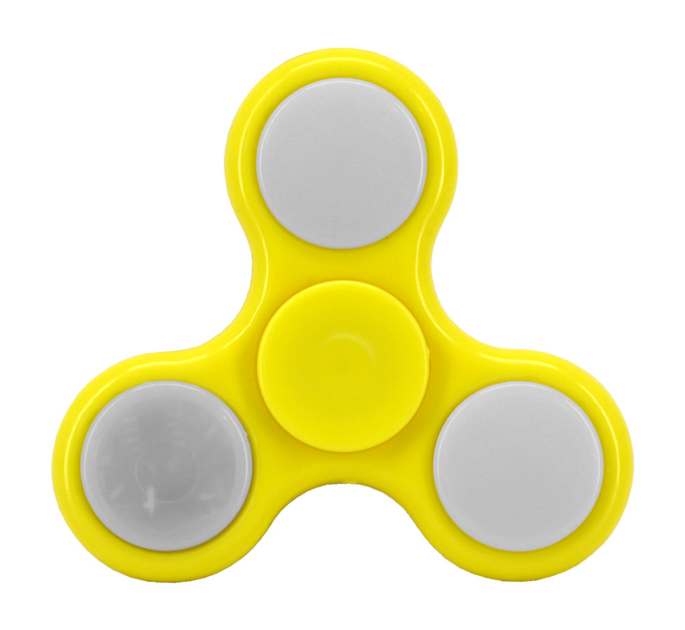 Light-Up Fidget Spinner - Yellow Light-Up Fidget Spinner - Yellow