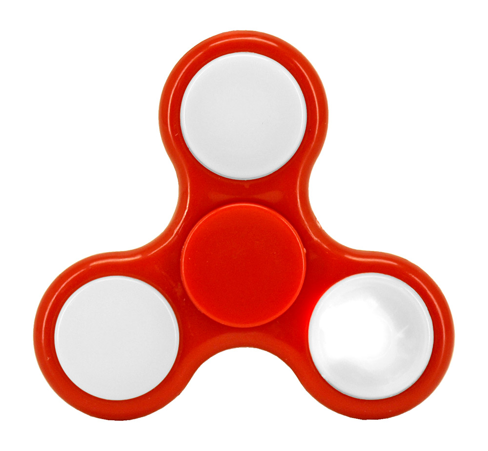 Light-Up Fidget Spinner - Red
