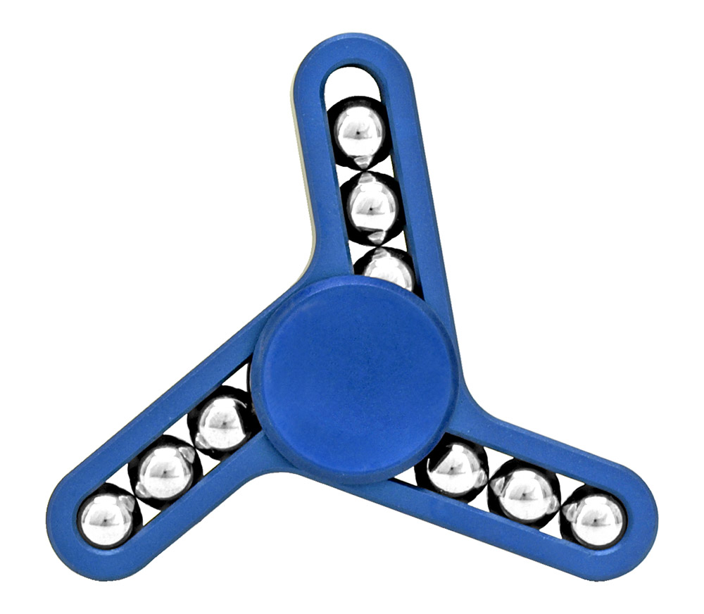 Trilateral Fidget Spinner - Blue