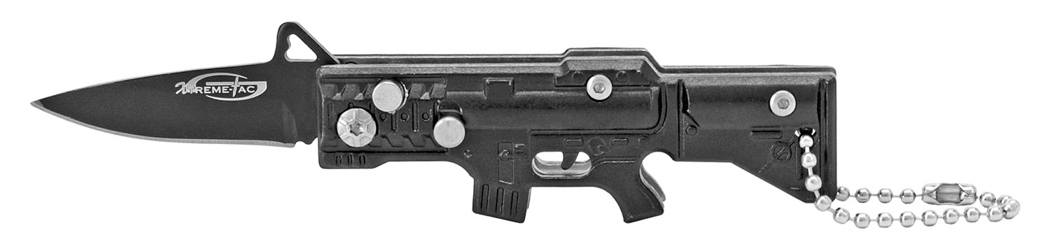 24 - pc. Mini Machine Gun Switchblade Knife Display Set