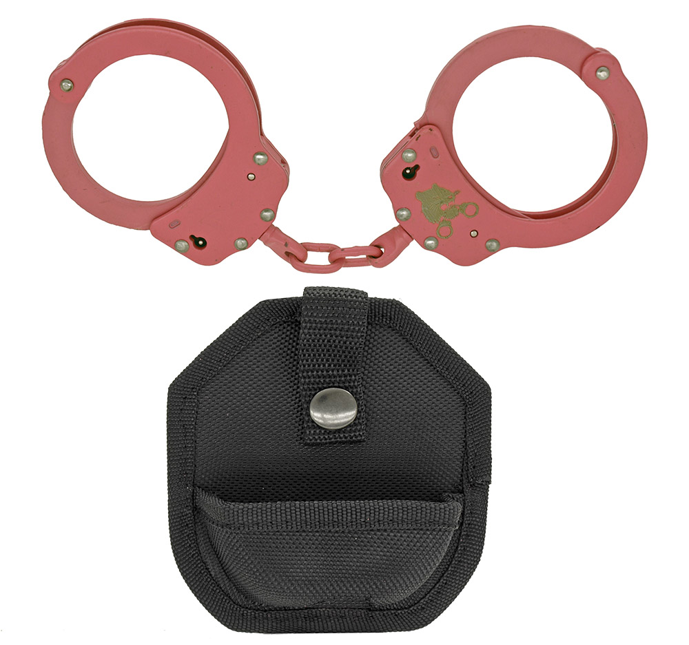 Double Lock Handcuffs - Pink