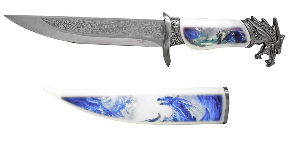 13.5" Wildlife Collection Knife - Dragon