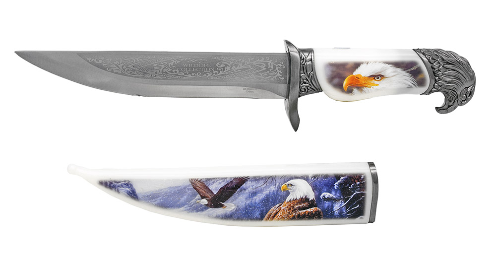 13.5" Wildlife Collection Knife - Eagle