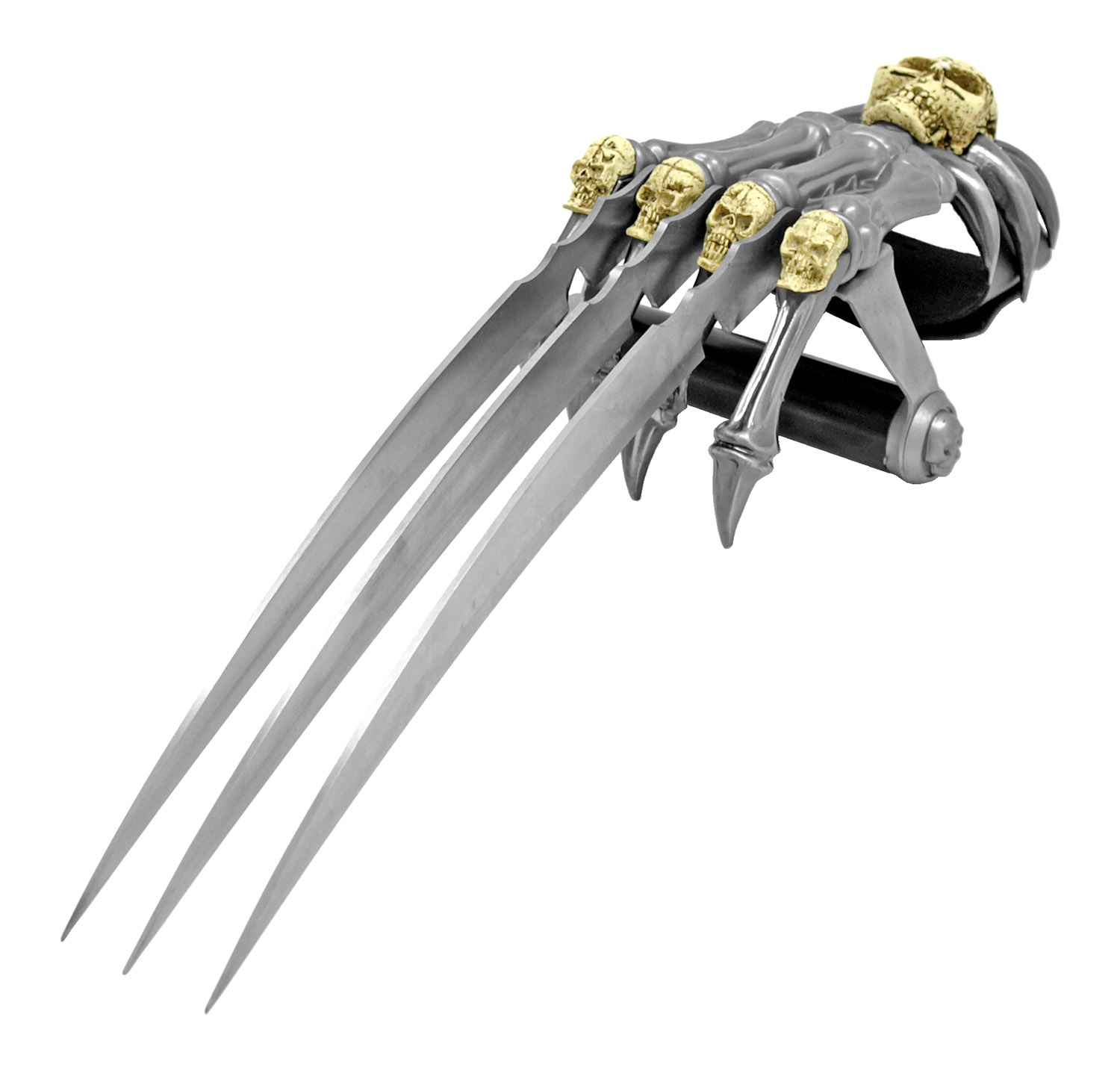 17.5" 3 - Blade Skeleton Hand Claw
