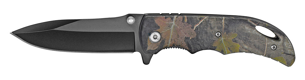 4" Spring Assist Folding Knife - Tree Camo