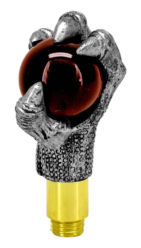 Claw Walking Cane with Blade - Red