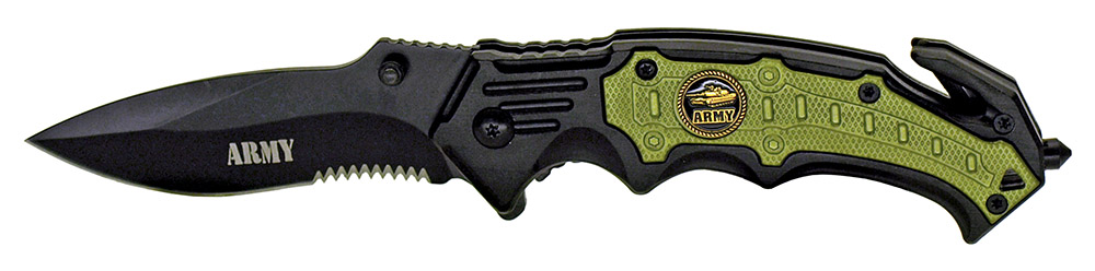4.75" Spring Assisted ARMY Knife