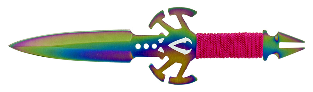 3 - pc. Venom Throwing Knife Set - Titanium