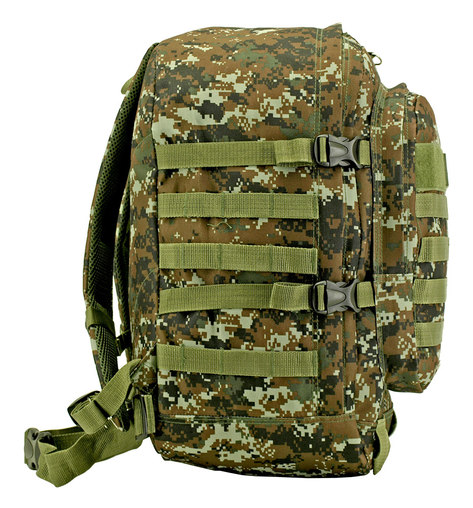 Military Molle Pack - Green Digital Camo